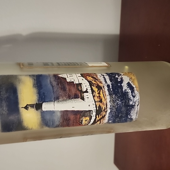 Accents | Decorative Lighted Wine Bottlewith Lighthouses It | Poshmark
